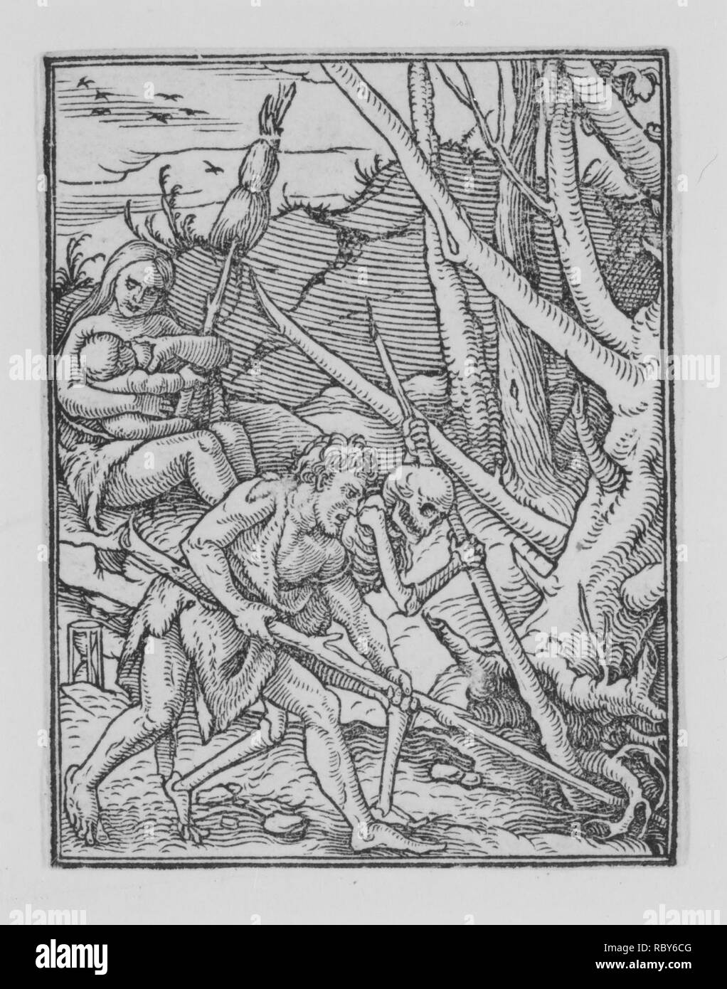 Death of adam Black and White Stock Photos & Images - Alamy