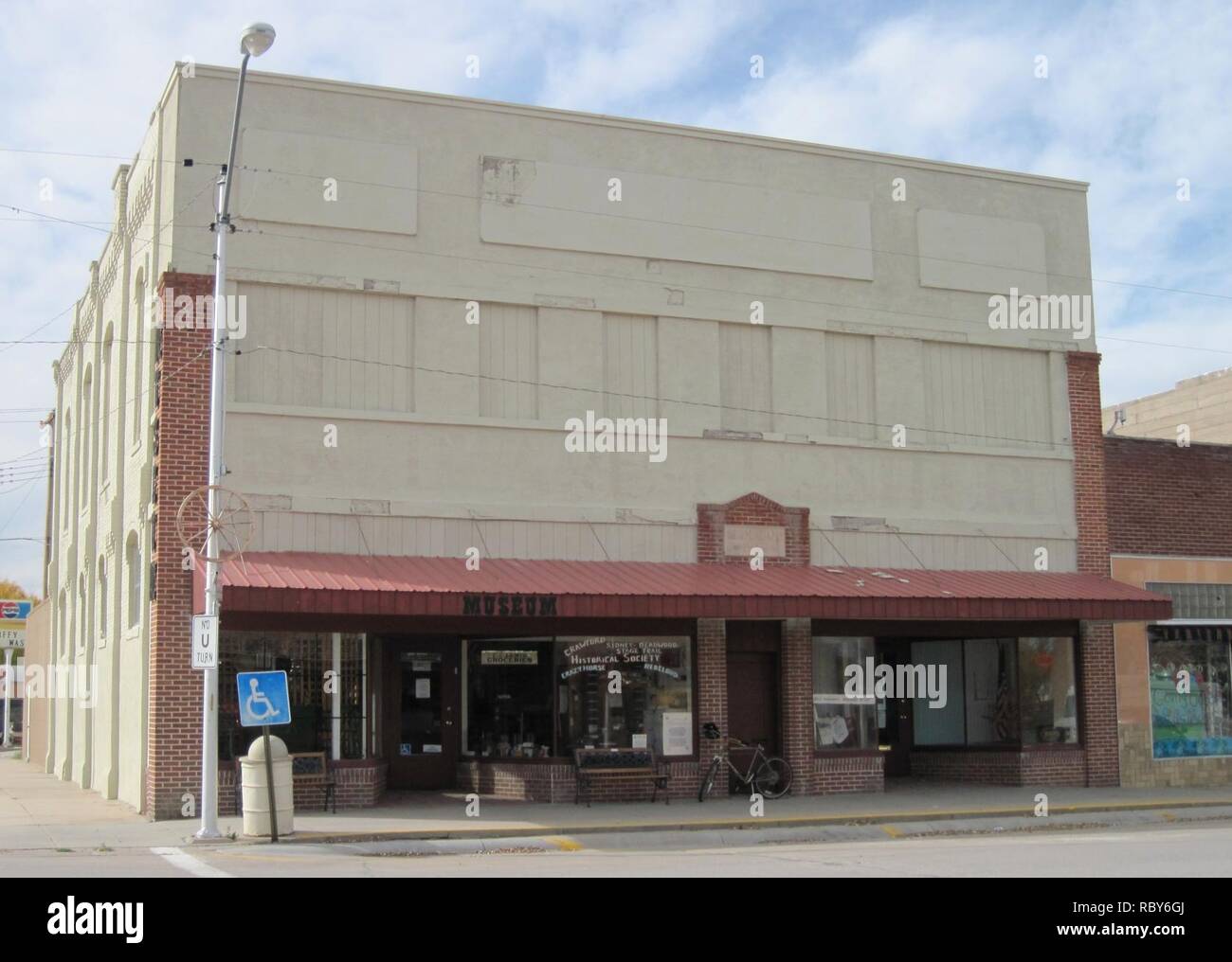 Adams Block (Crawford, NE Stock Photo - Alamy