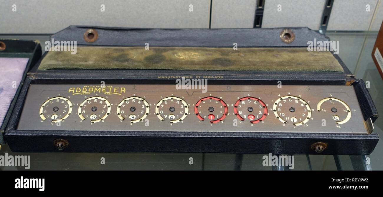 Addometer, Taylor's, 74 Chancery Lane, London - Ridai Museum of Modern ...