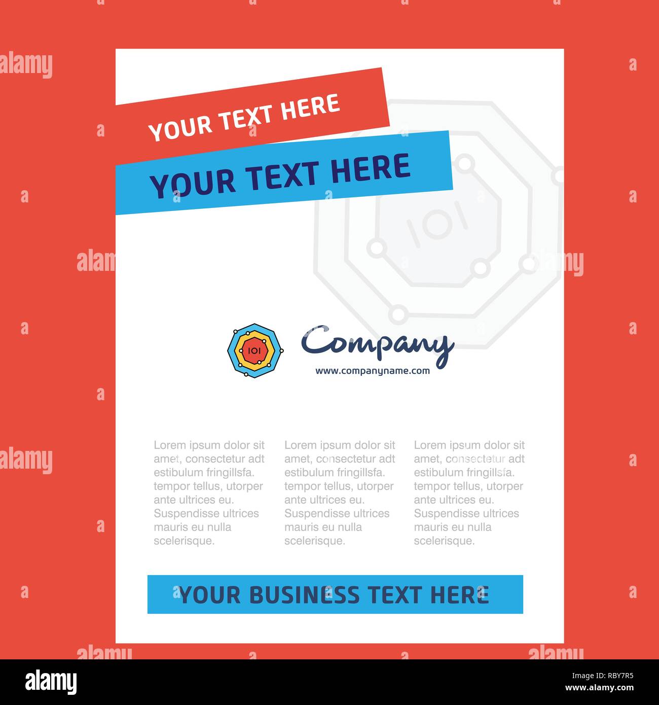 Chemical bonding Title Page Design for Company profile ,annual report ...