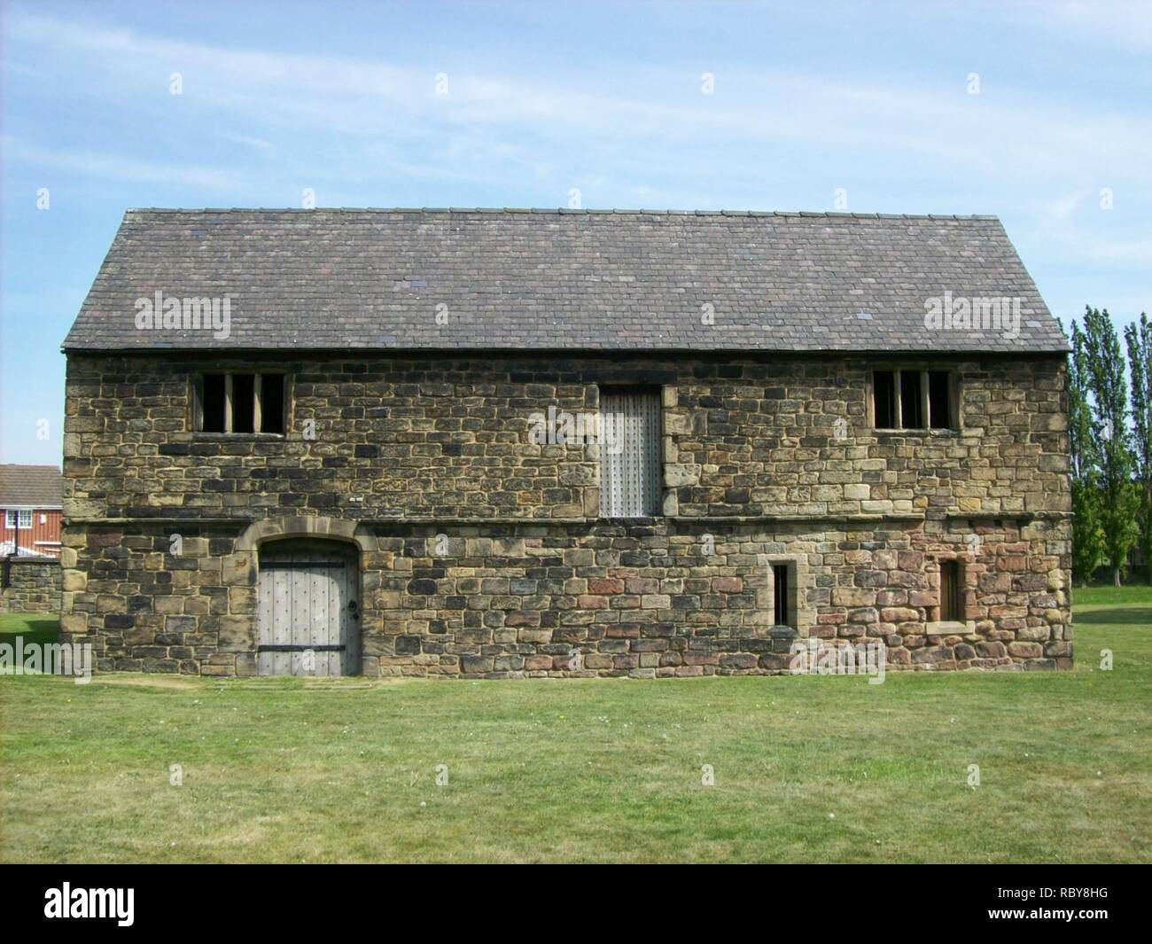 Administrative building, Monk Bretton Priory Stock Photo - Alamy
