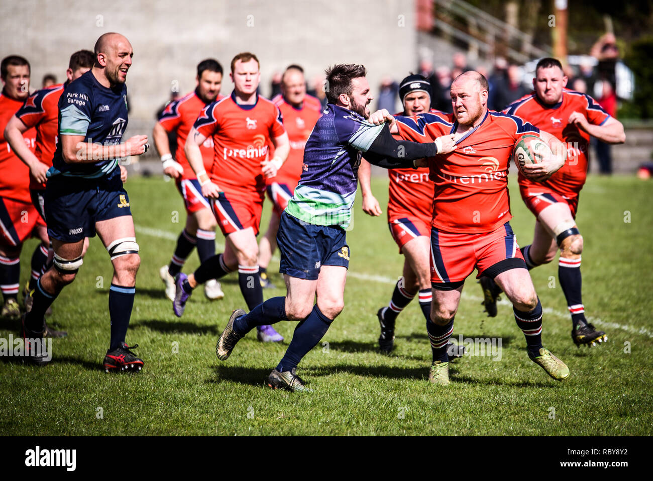 Rugby ball mud hi-res stock photography and images - Alamy