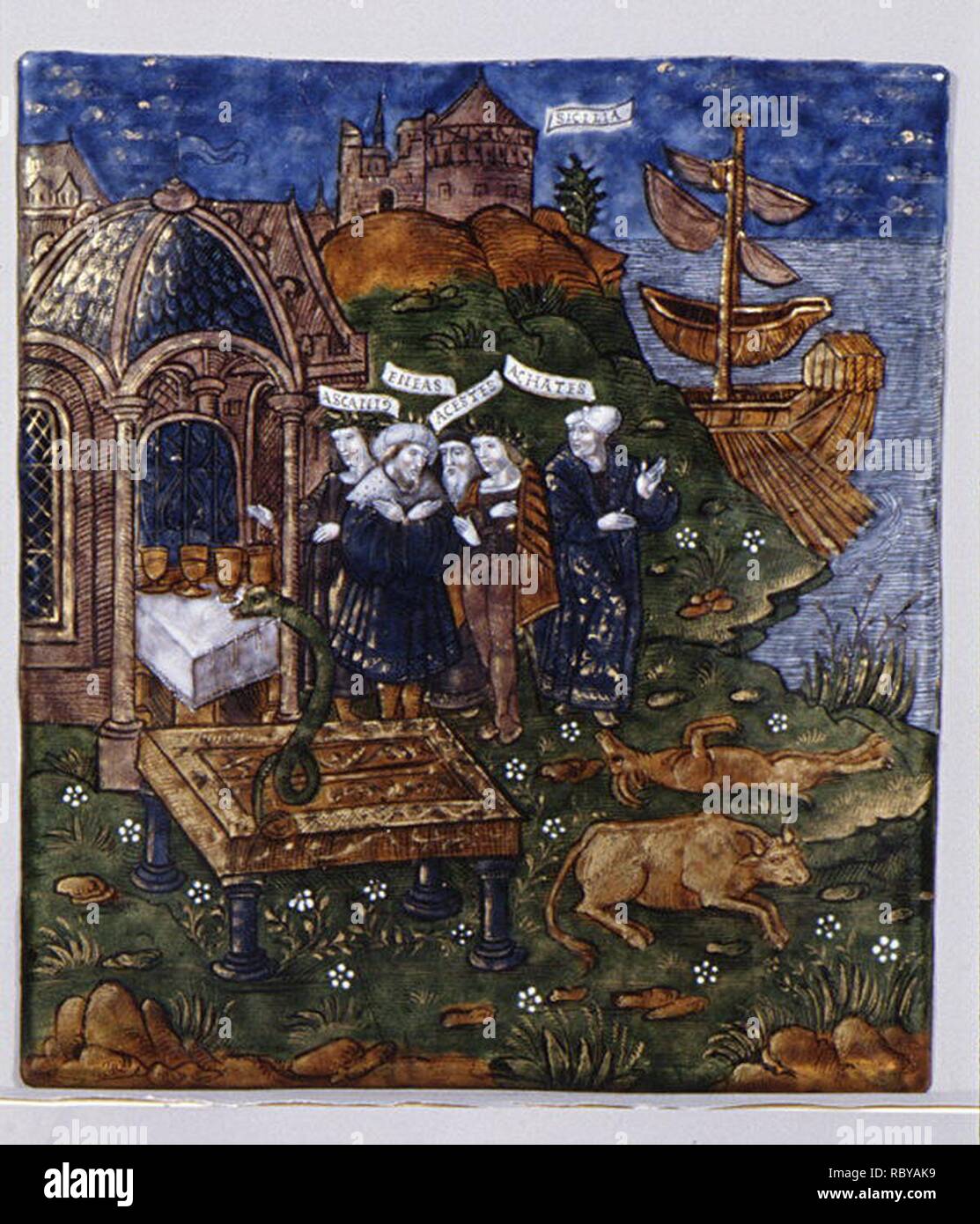 Aeneid book v hi-res stock photography and images - Alamy