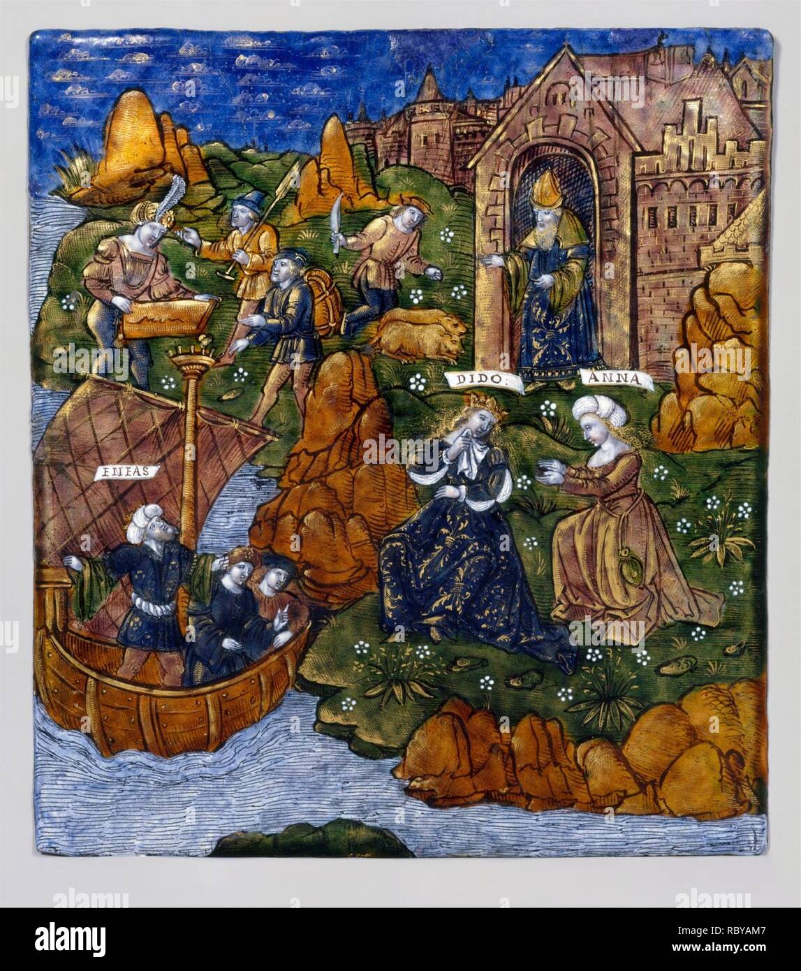 195297 Aeneas Departs from Carthage (Aeneid, Book IV Stock Photo - Alamy