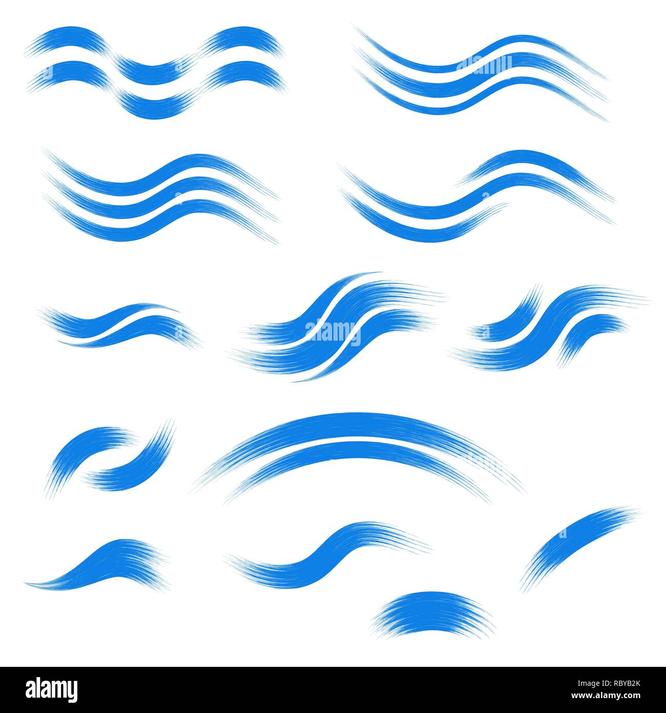 Wave shape vector vectors hi-res stock photography and images - Alamy
