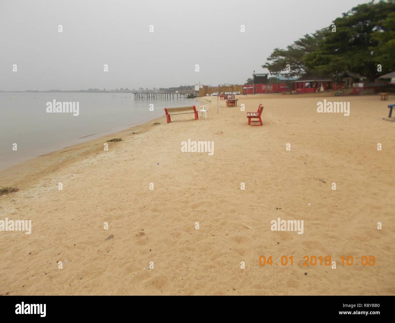 Aero Beach in Entebbe Stock Photo - Alamy