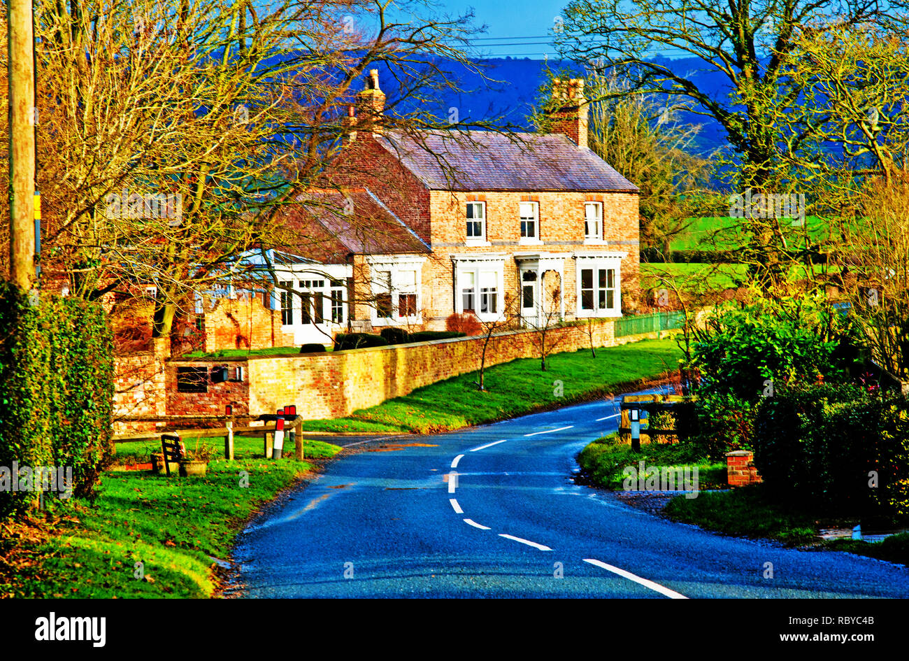 Country House, Balk, North Yorkshire, England Stock Photo - Alamy
