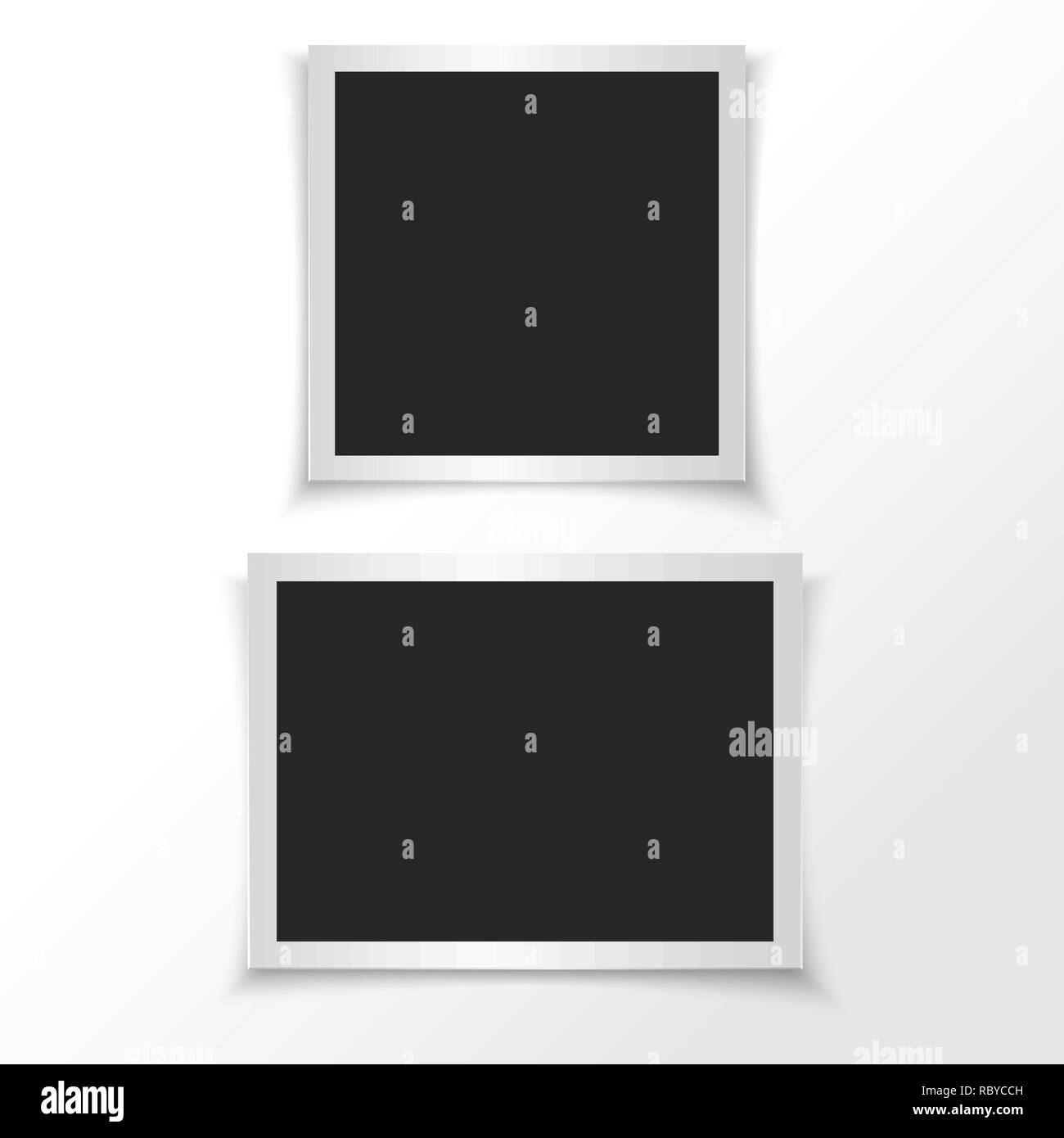 White picture frames vector vectors hi-res stock photography and images ...