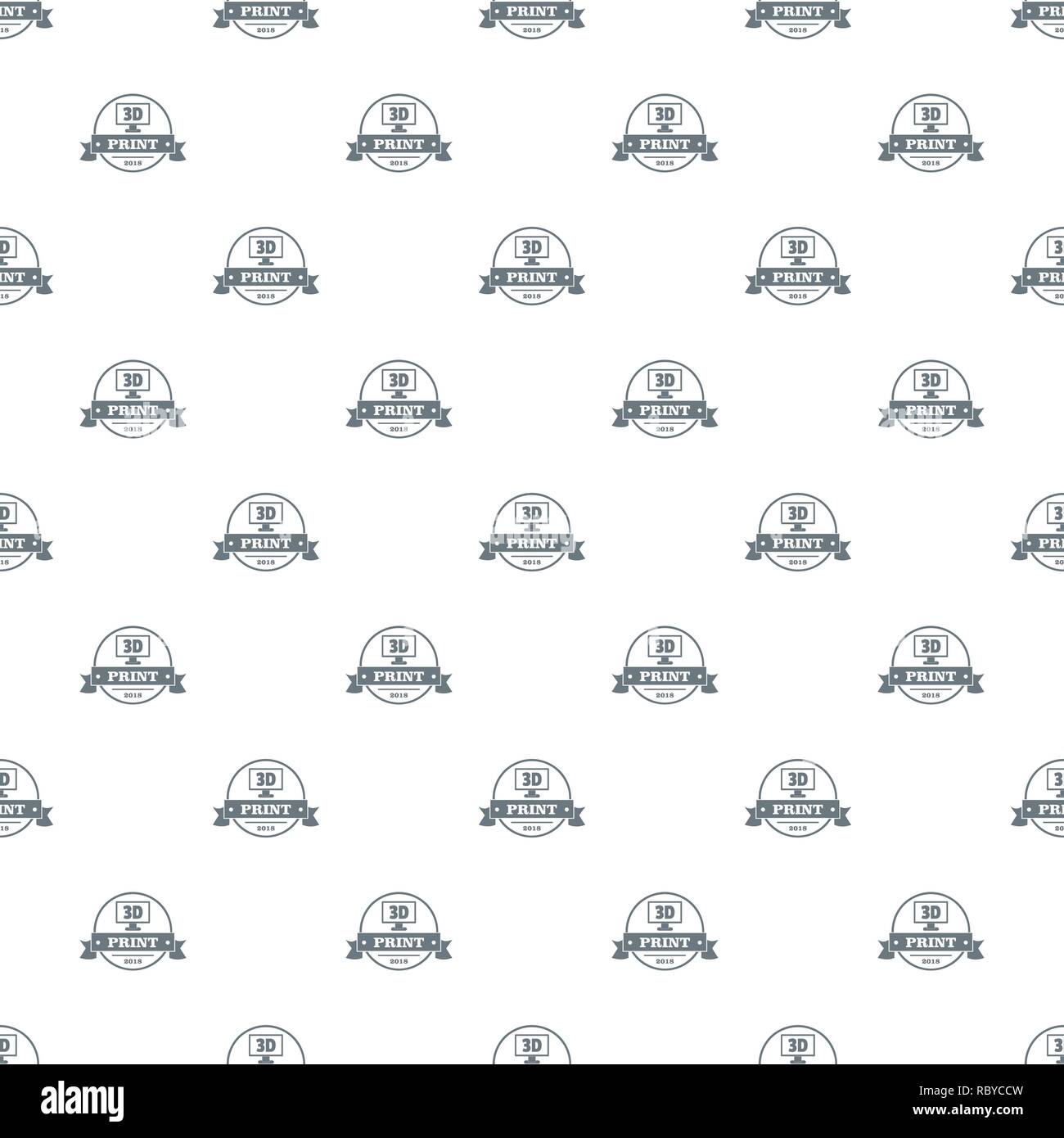 Industry 3d printing pattern Stock Vector Images - Alamy