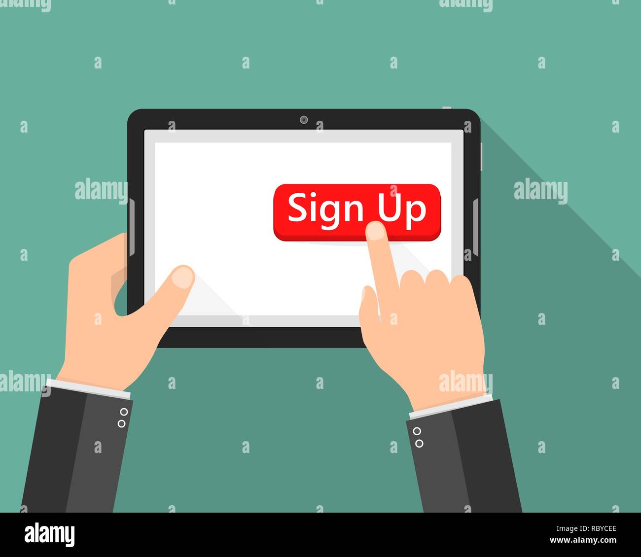 Hand presses hi-res stock photography and images - Alamy