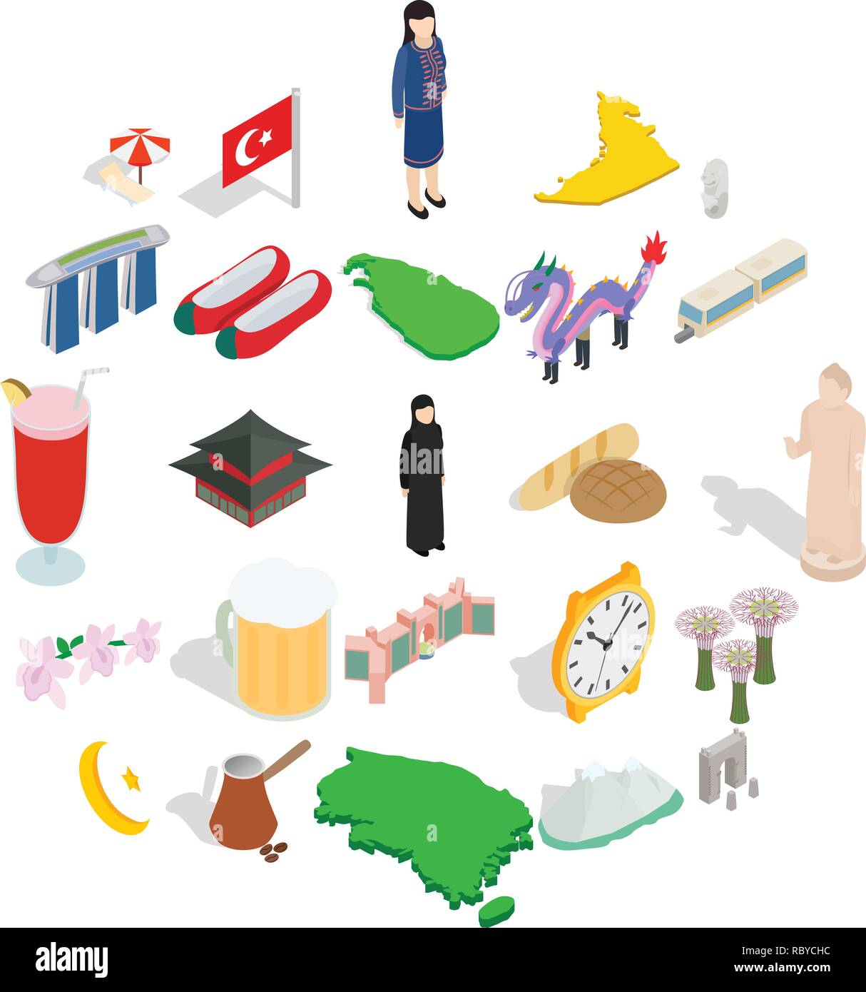 Muslim World Map High Resolution Stock Photography and Images - Alamy