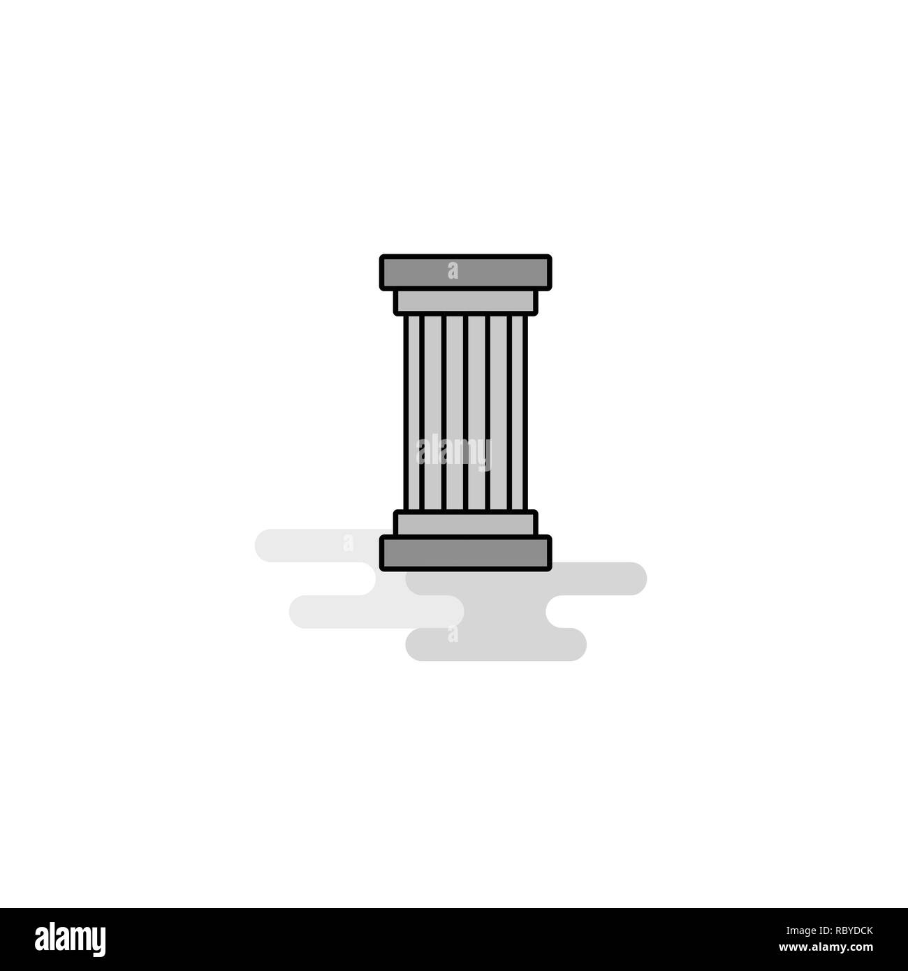 Stone pedestal filled Stock Vector Images - Alamy