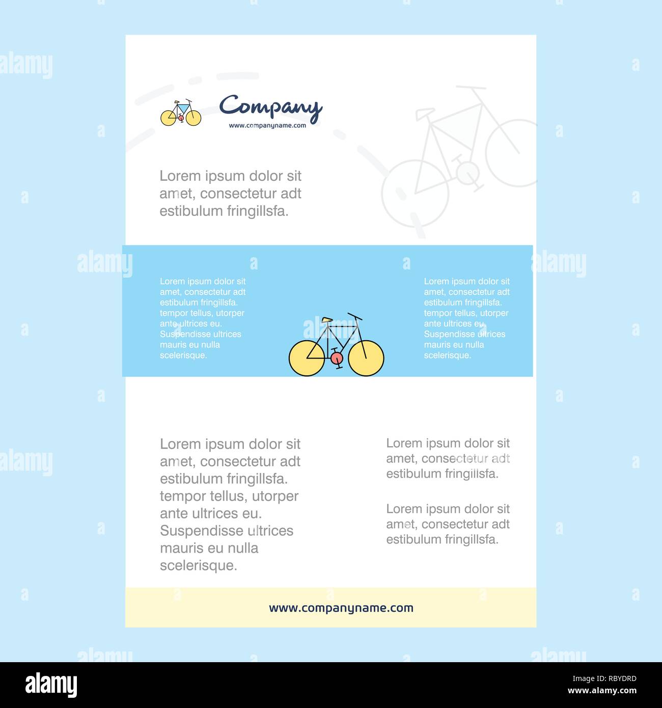 Cycling silhouette profile Stock Vector Images - Alamy
