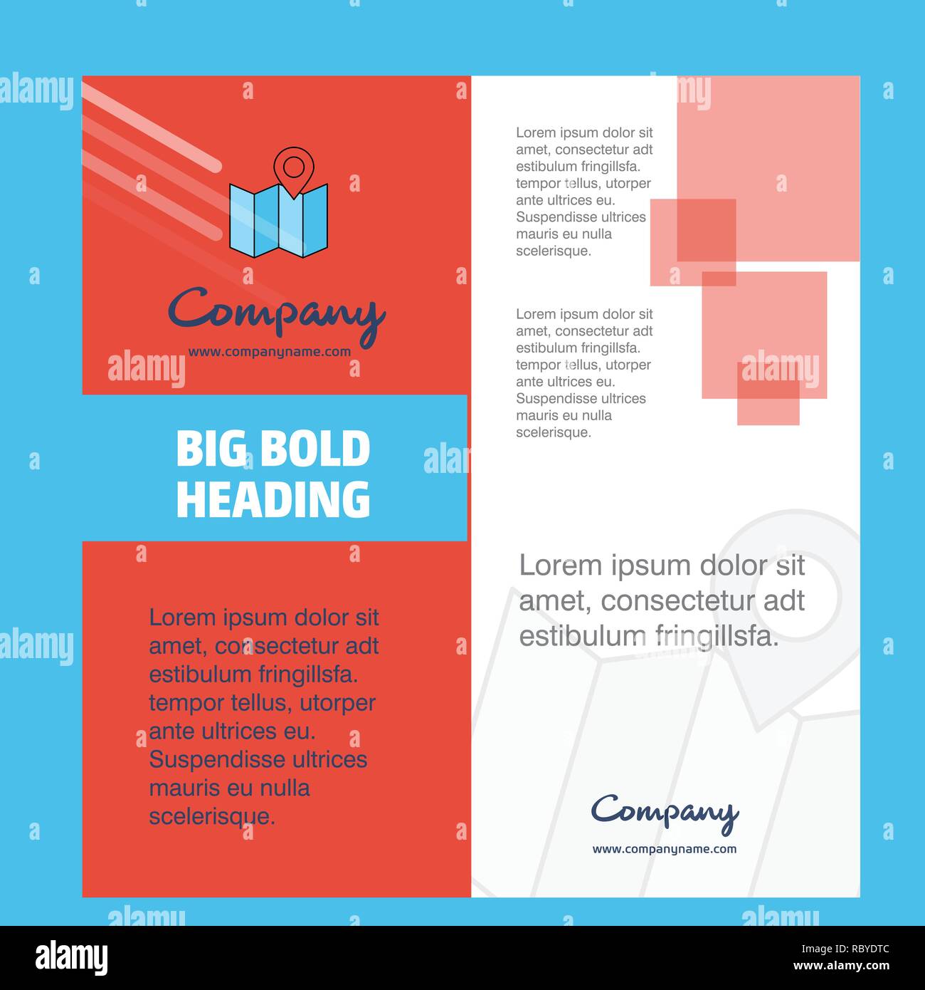 Map Title Page Stock Vector Images - Alamy