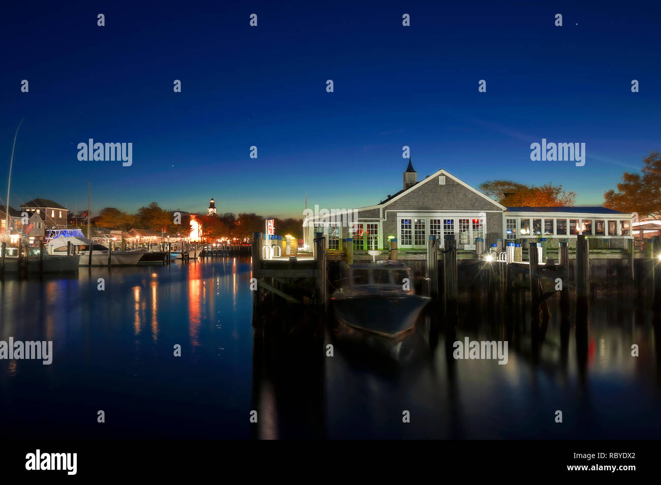 Harbor nantucket island hi-res stock photography and images - Alamy