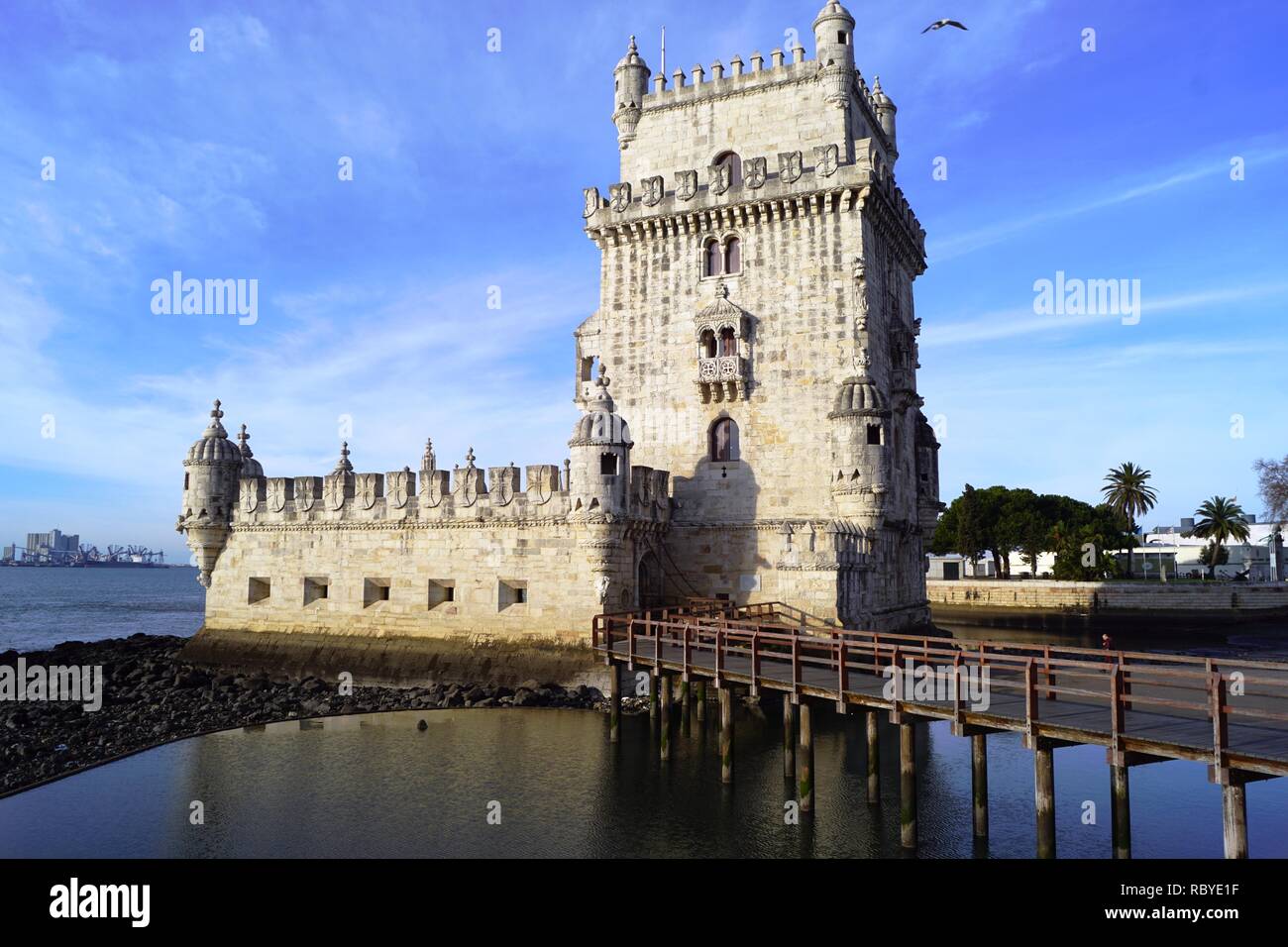 Belem tower tour hi-res stock photography and images - Alamy