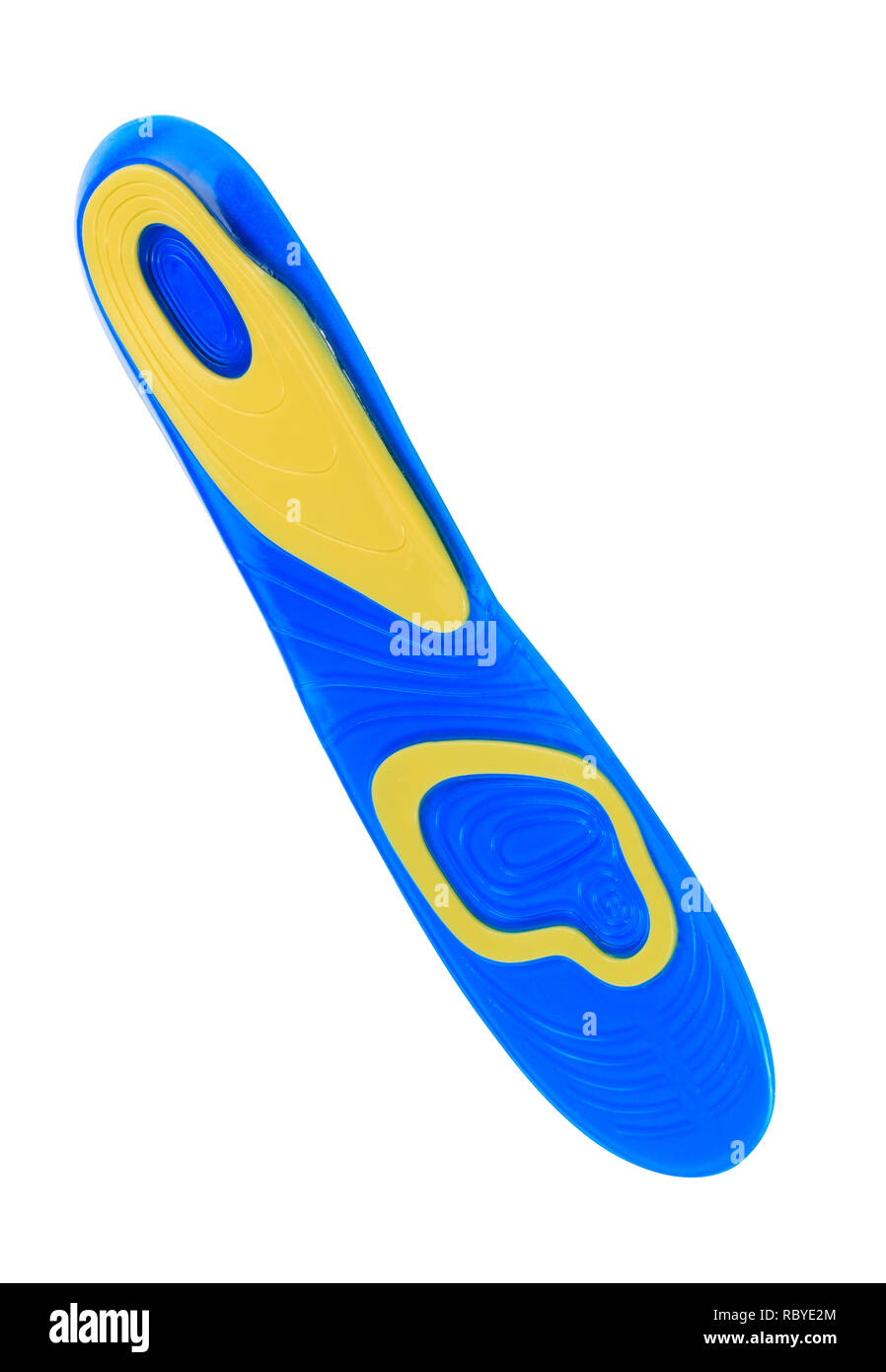 gel insole isolated on white Stock Photo - Alamy