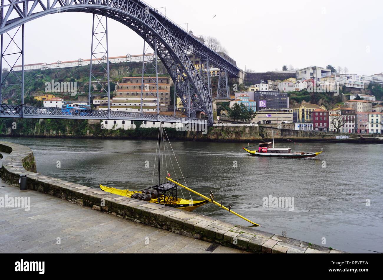 Luis I bridge, Porto, Portugal Stock Photo - Alamy