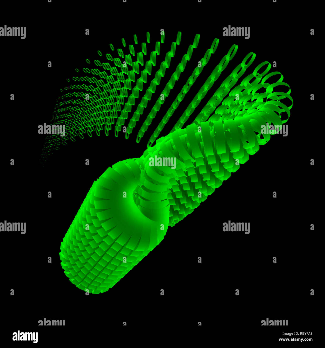 Twisted abstract lines on hi-res stock photography and images - Alamy