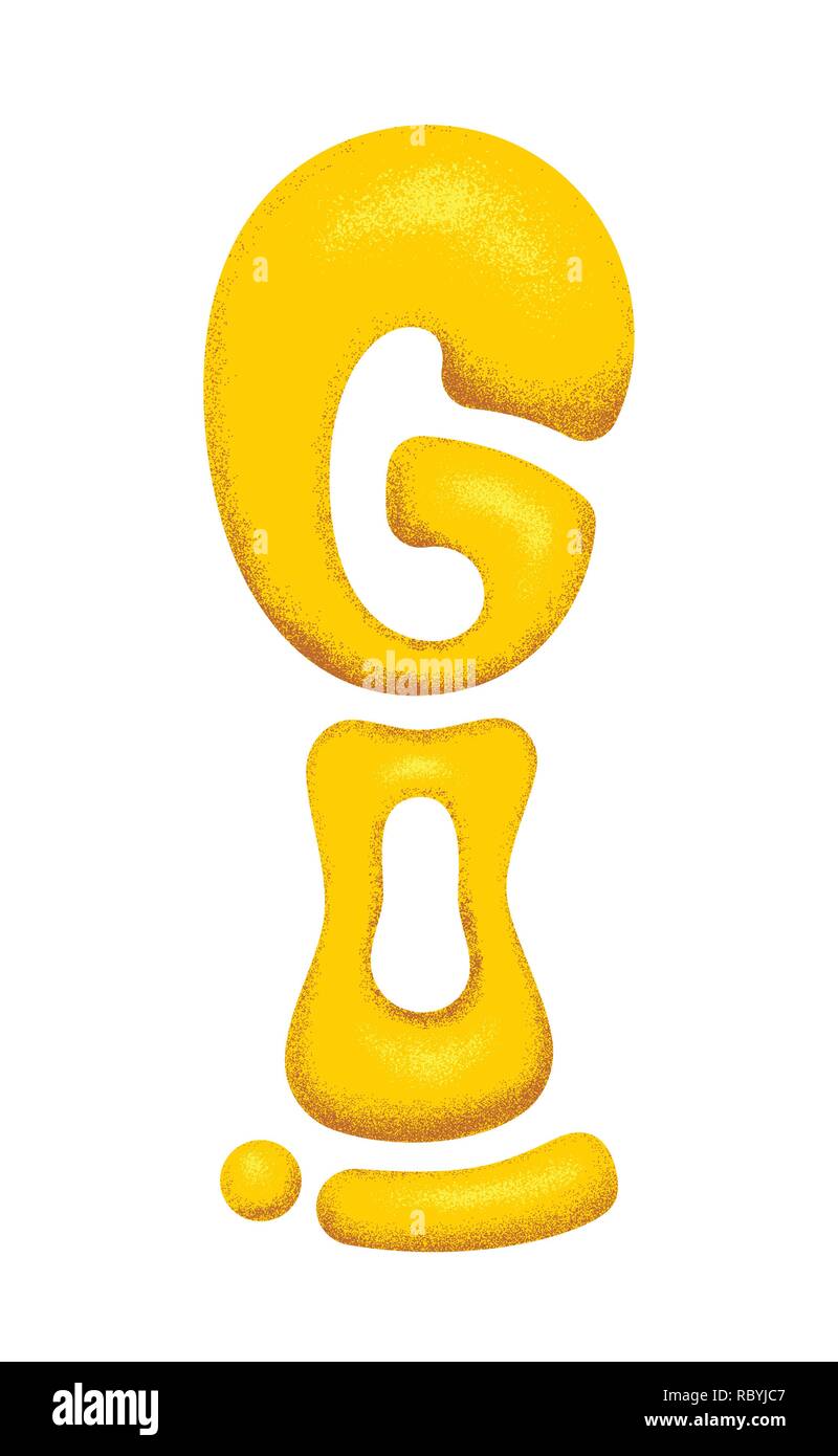 Golden letters Go Stock Vector Image & Art - Alamy