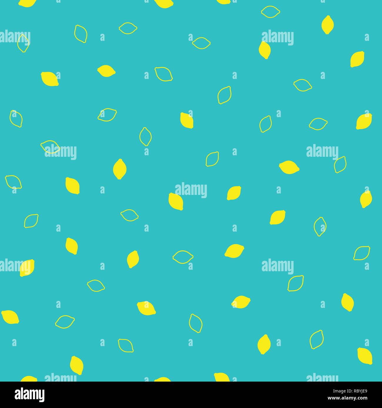 Lemon seamless abstract pattern Stock Vector Images - Alamy