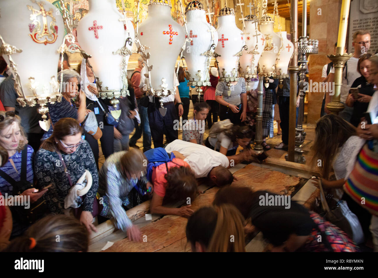 Anointing stone hi-res stock photography and images - Alamy