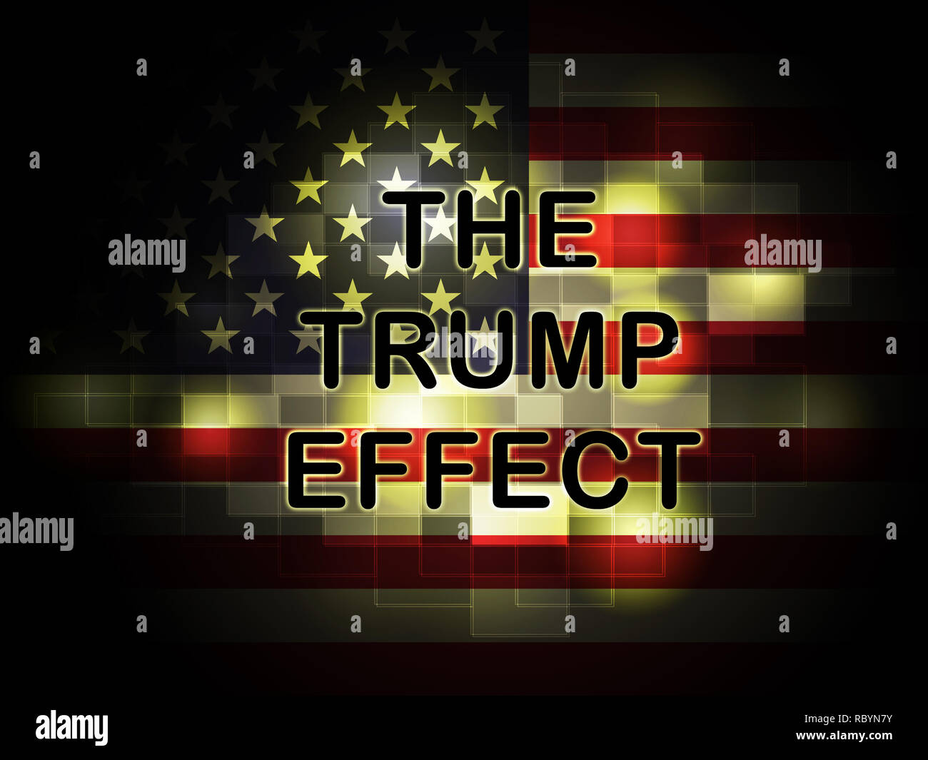 Trump Effect Meaning Failure Mess Screwup And Disaster. An End Result ...