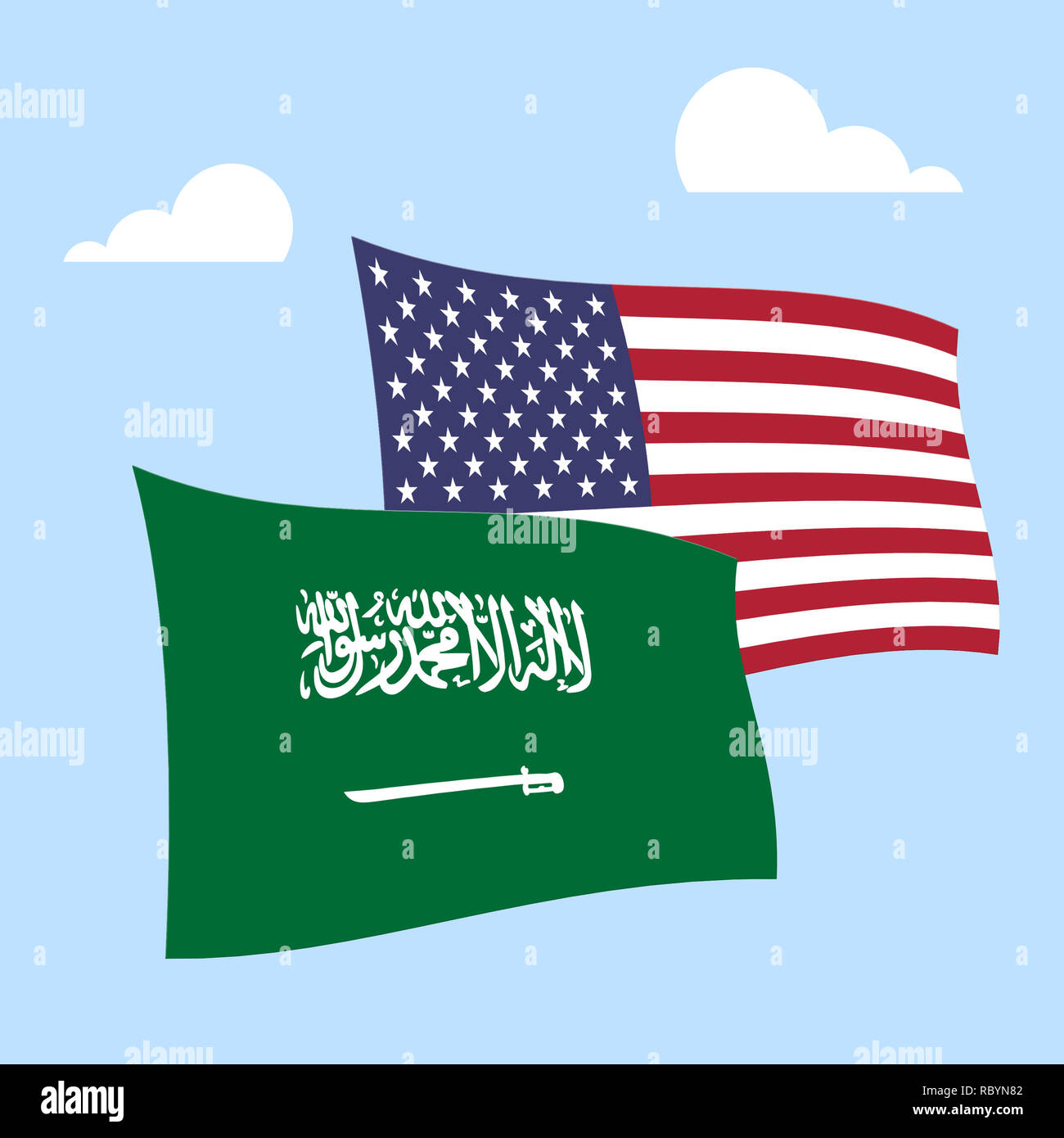 Usa saudi arabian relations hi-res stock photography and images - Alamy