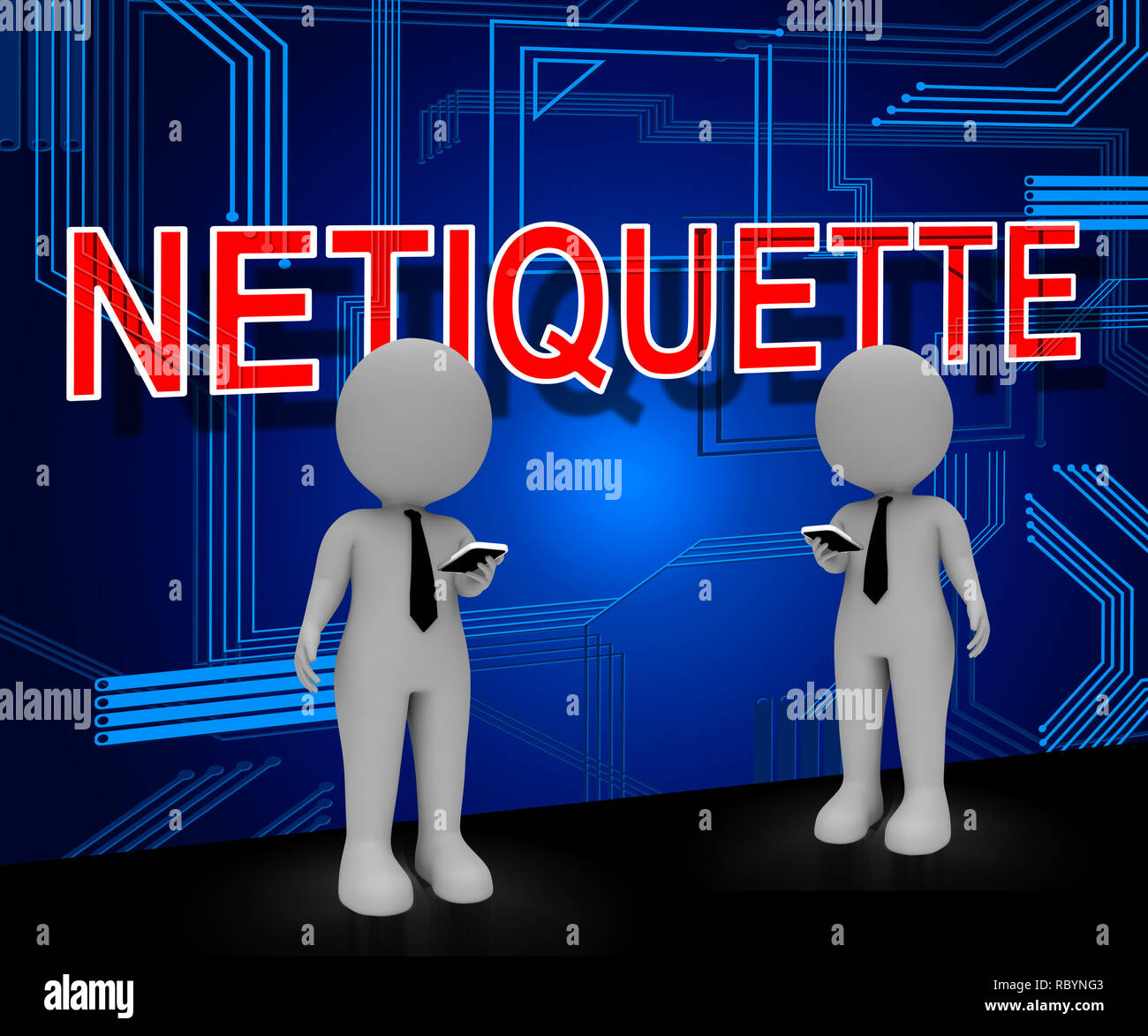 Netiquette hi-res stock photography and images - Alamy