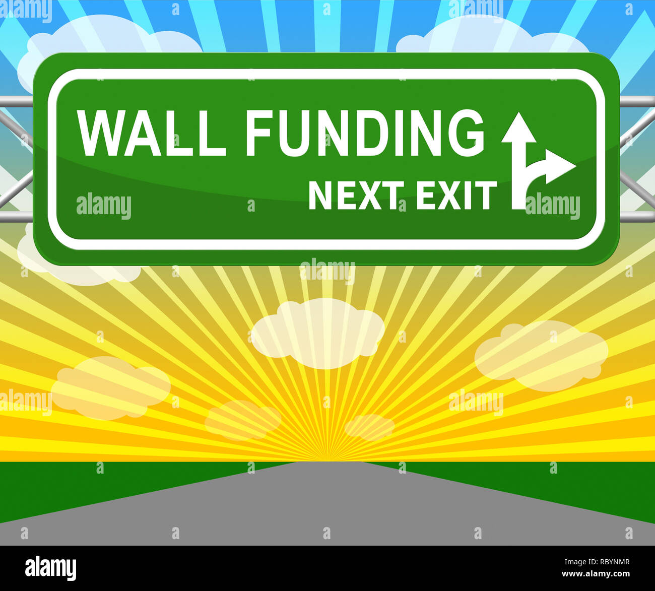 Trump Gofundme Political Fund For Usa Mexico Wall Financing. Giving ...