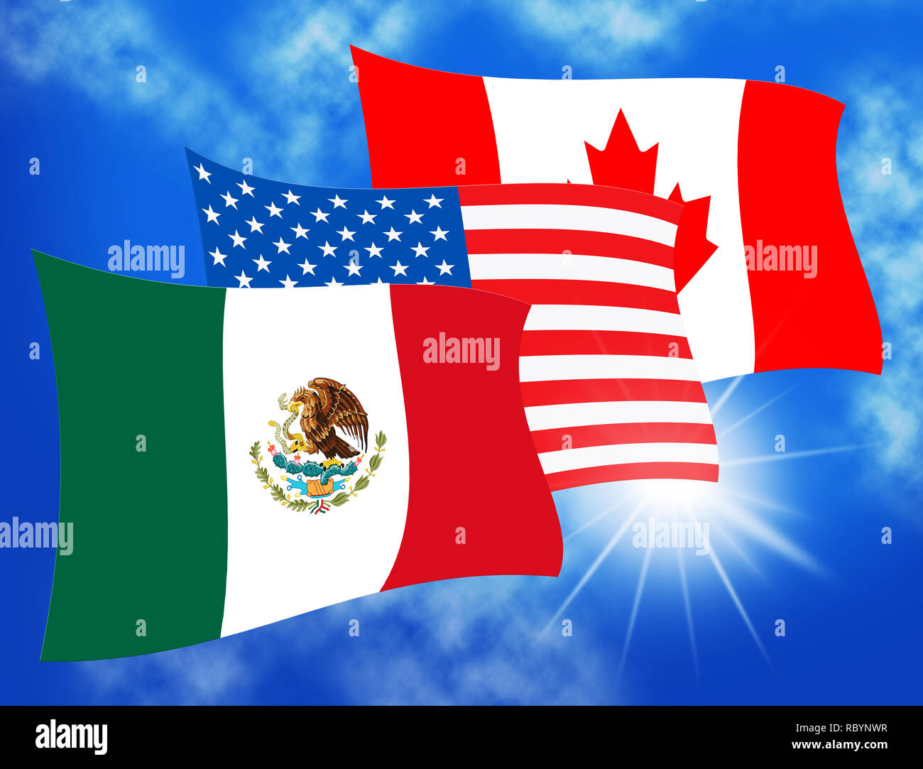 Us mexico canada agreement hi-res stock photography and images - Alamy