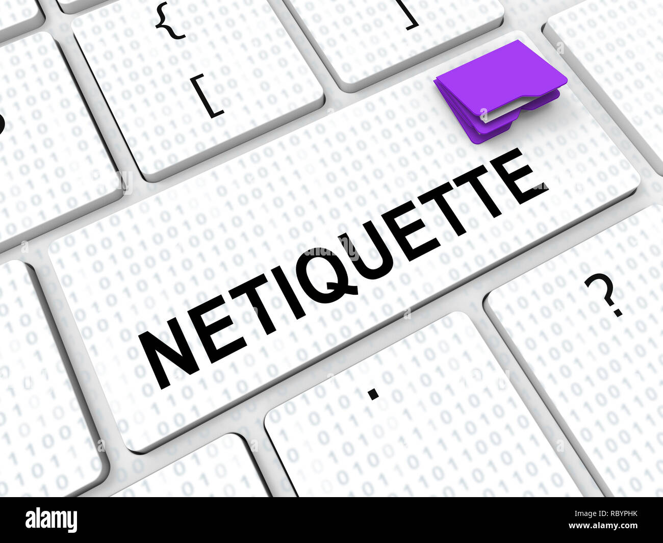 Netiquette hi-res stock photography and images - Alamy