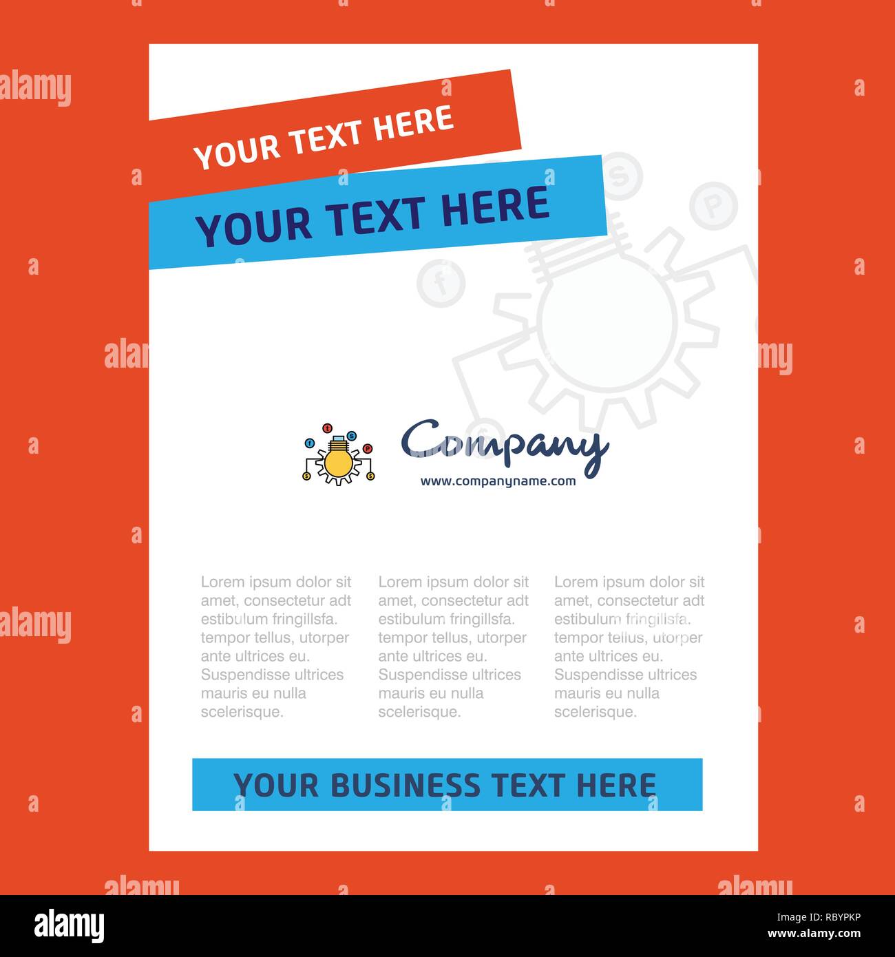 Inspiration title page Stock Vector Images - Alamy