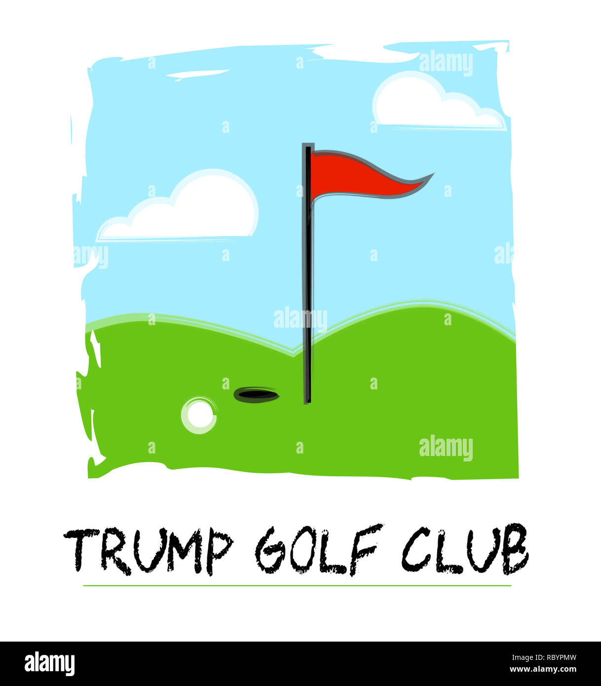 Donald trump golf course Cut Out Stock Images & Pictures - Alamy