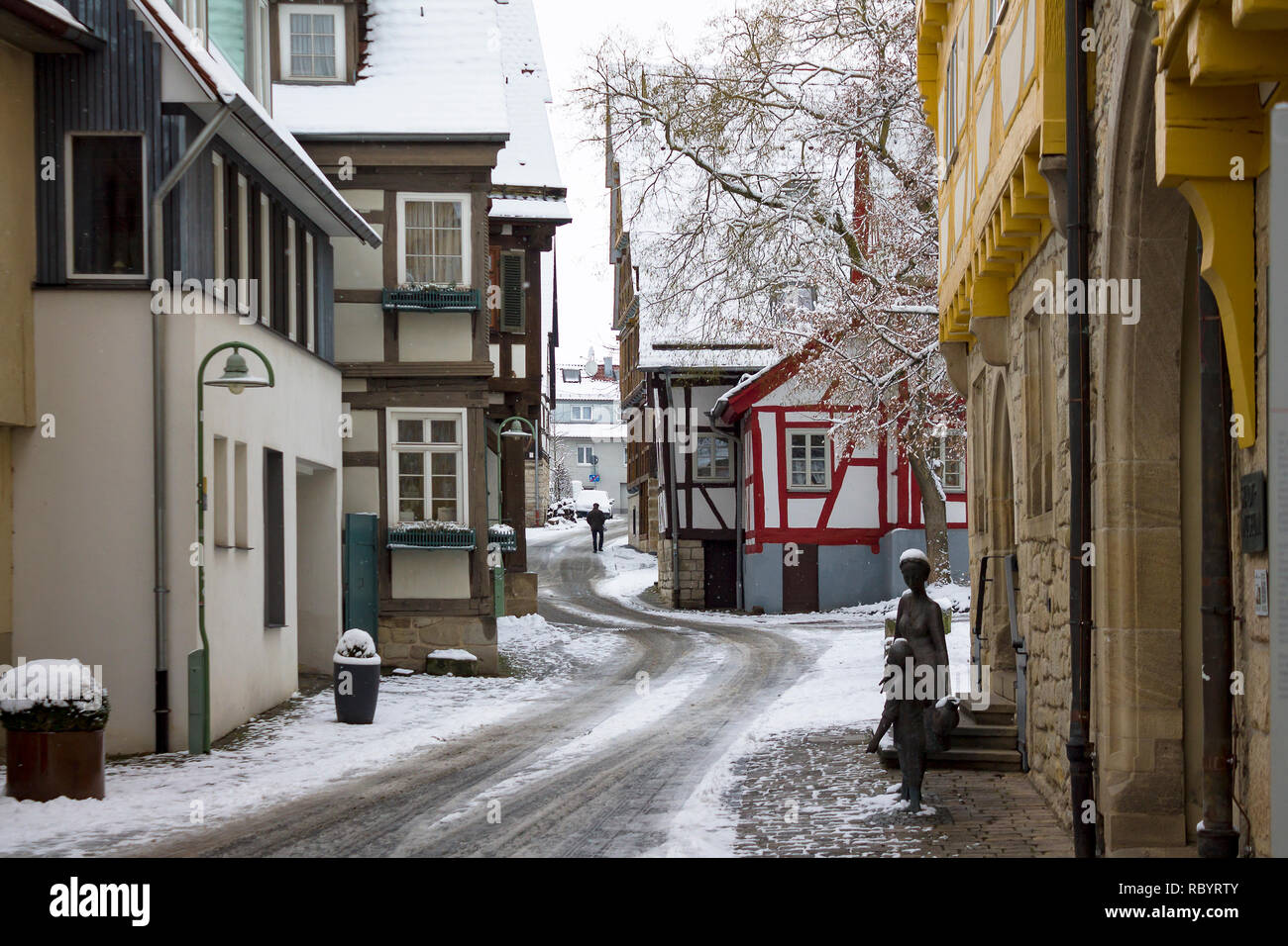 Sindelfingen, Germany, Jan 11th, 2019: Classic renaissance style ...