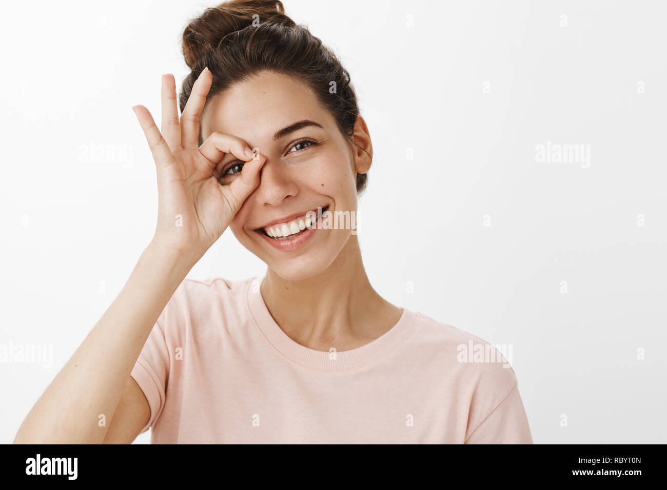 Feeling happy with zero worries gathering confident and joy as getting ...