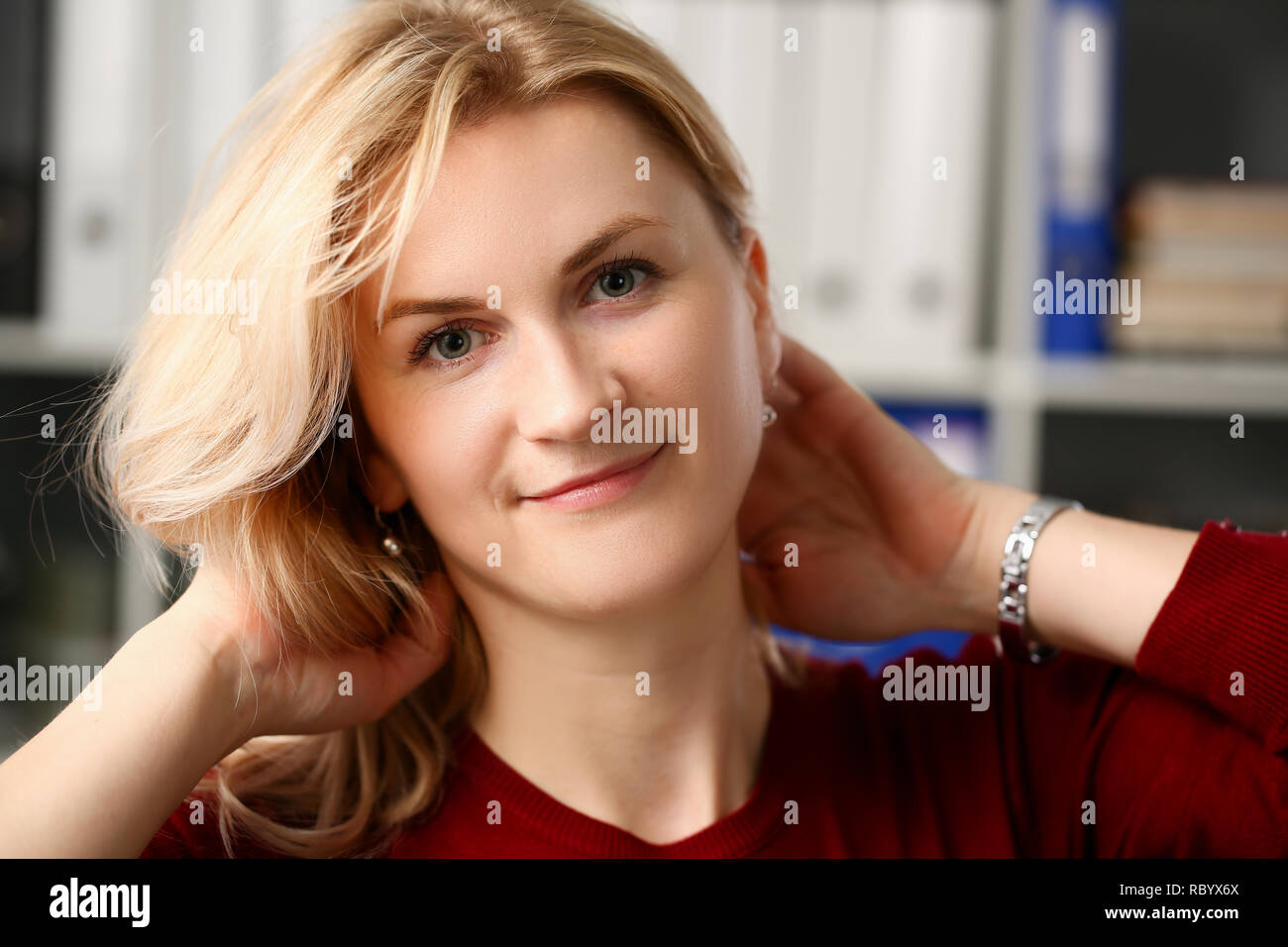 Normal person portrait hi-res stock photography and images - Alamy
