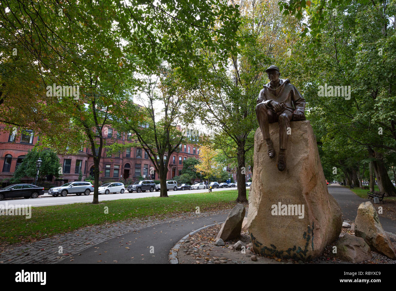 Samuel morison statue hi-res stock photography and images - Alamy