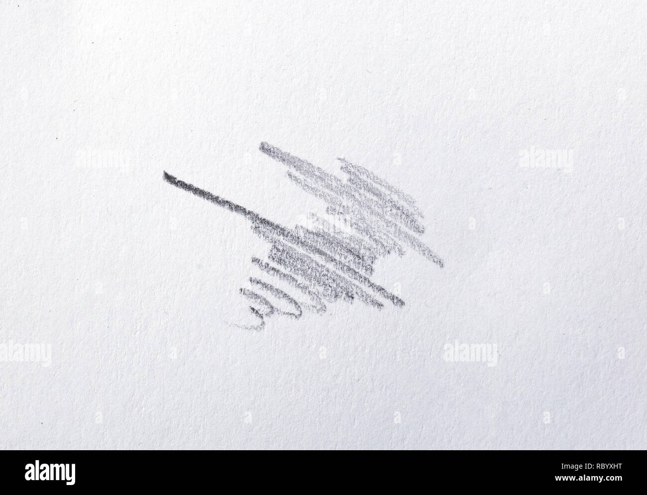 multiple linear pencil scratches on blank paper surface Stock Photo - Alamy