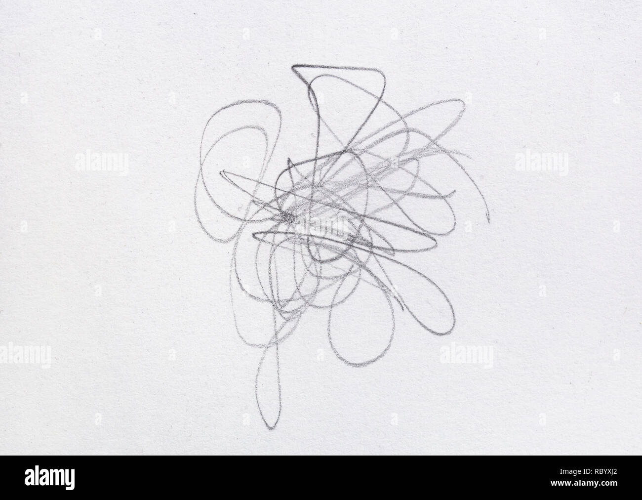 multiple linear pencil scratches on blank paper surface Stock Photo - Alamy