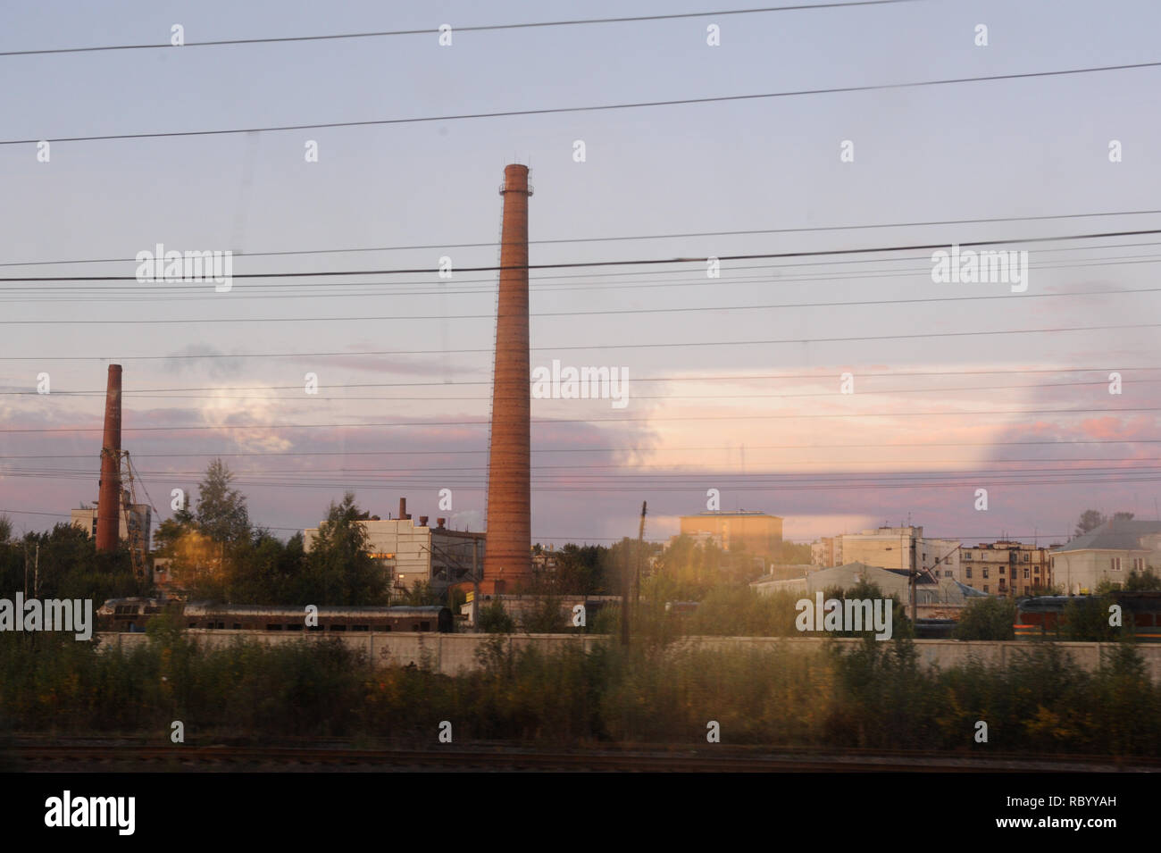 Vyborg industrial skyline hi-res stock photography and images - Alamy