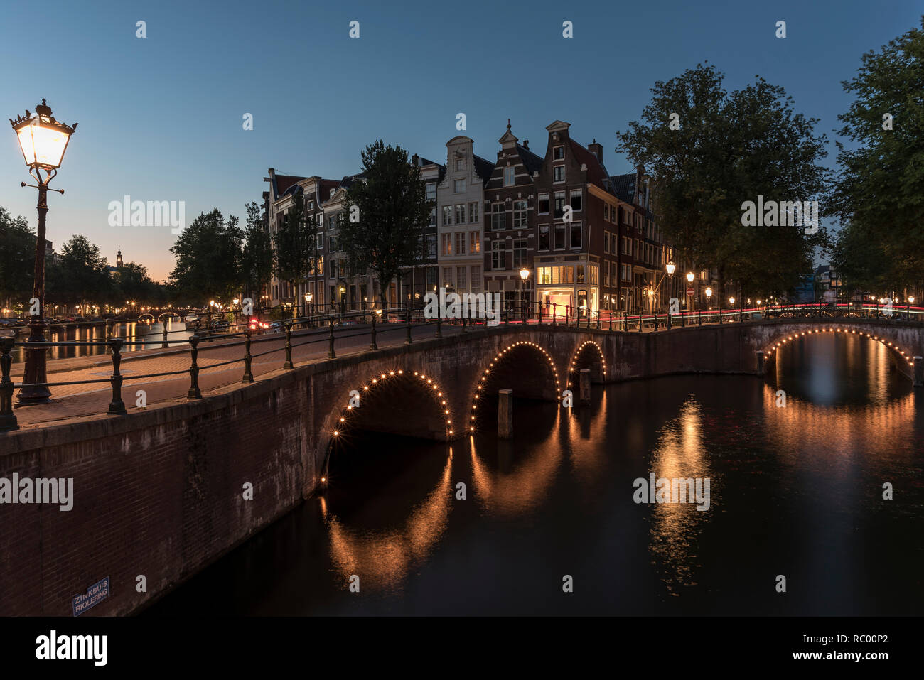 Bridges On Amsterdam Canal Stock Photos & Bridges On Amsterdam Canal ...