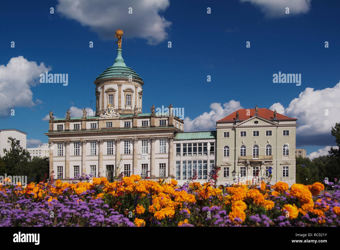 Germany deutschland potsdam altes rathaus old town hall hi-res stock ...