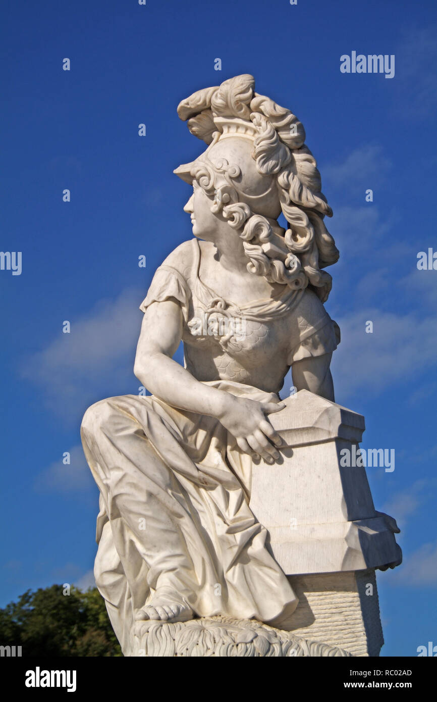 Schloss Sanssouci, Skulptur, Potsdam, Brandenburg, Deutschland, Europa ...