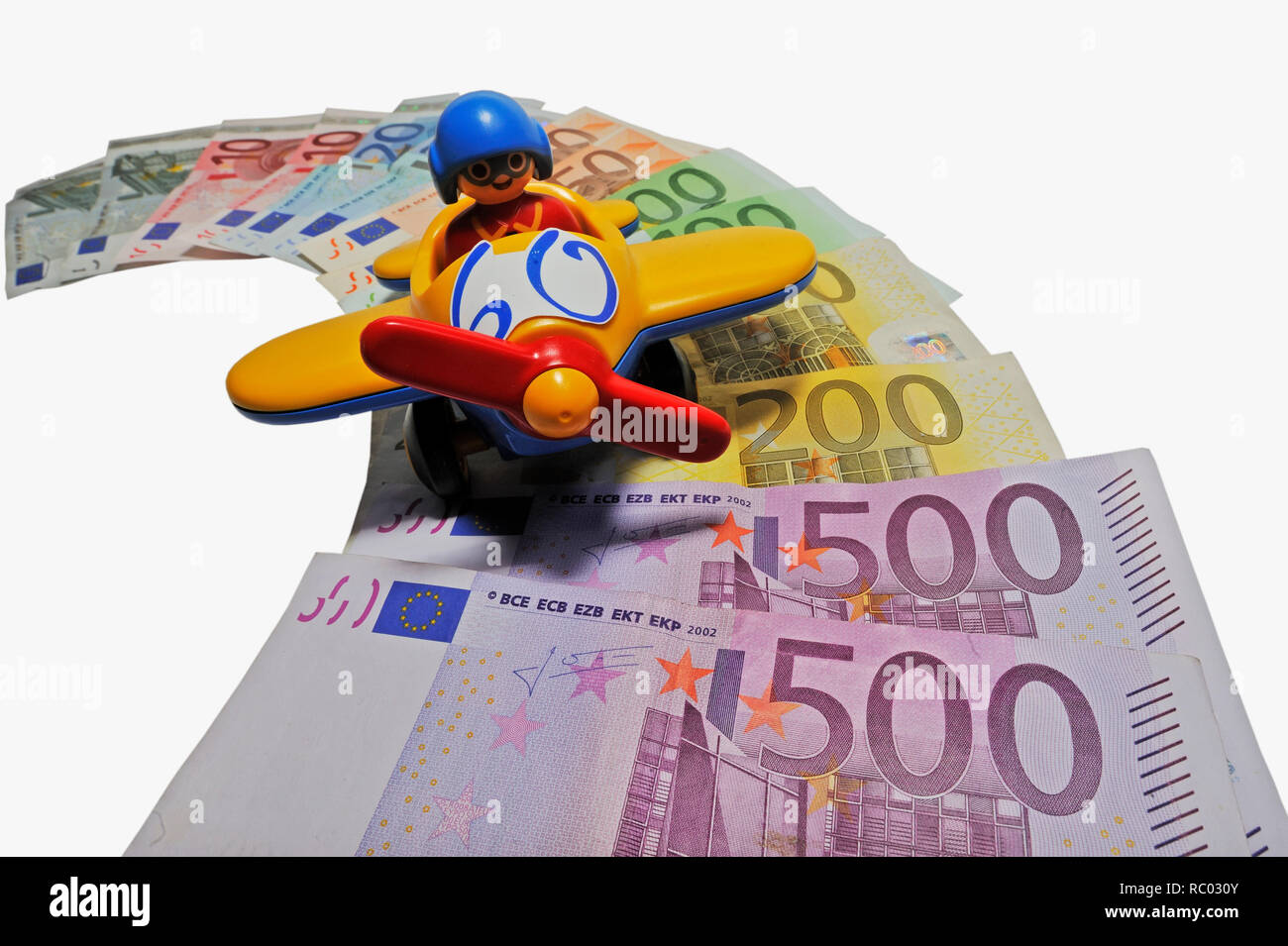 Euro scheine fliegen hi-res stock photography and images - Alamy