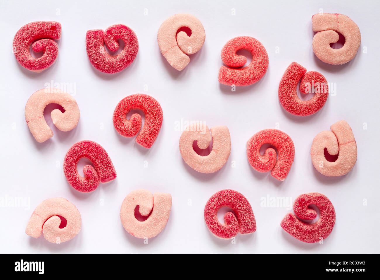 Phizzy pig tails sweets hi-res stock photography and images - Alamy
