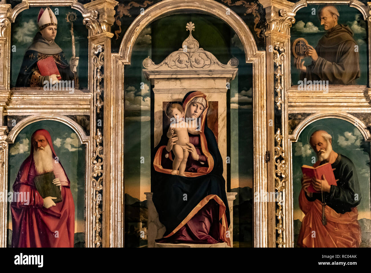 Polyptych of miglionico hi-res stock photography and images - Alamy