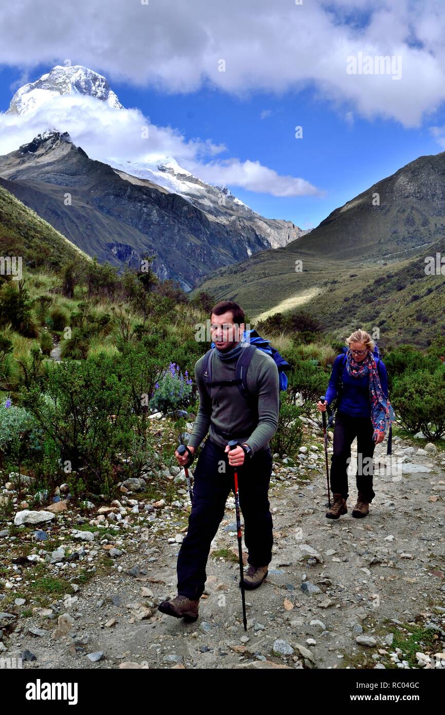 Trekking to the 69 lagoon ( Altitude: 4604 m ) - National park ...