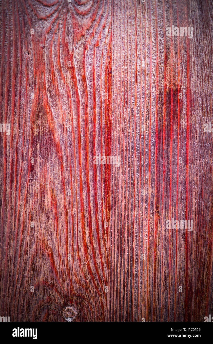 red wooden siding plank texture with vignette. background Stock Photo ...
