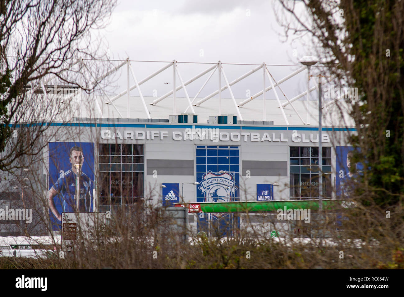 A view of the Cardiff City Stadium before Pontypridd Town host Port ...